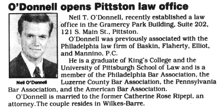 O'Donnell Law Offices | Kingston Personal Injury Law Firm